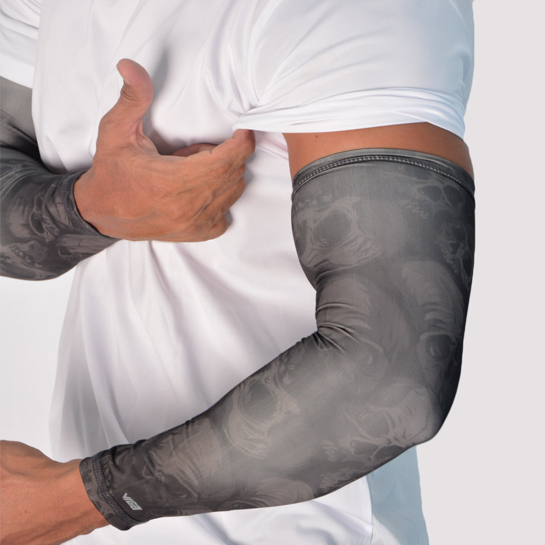 Viga "Deadly skulls" Compression Sports Sleeves – MALABISY